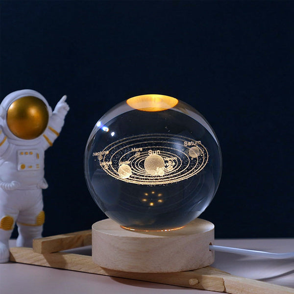 Magical Solar System 3D Lamp – Decor Home